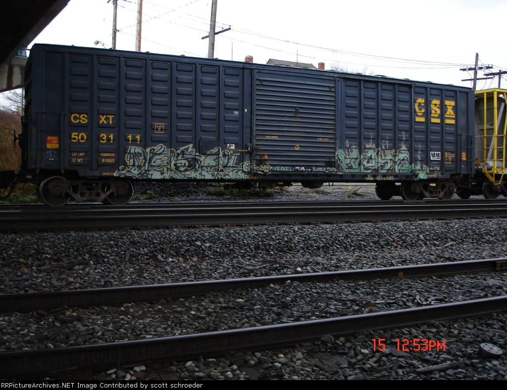 CSX 503111 Boxcar EB